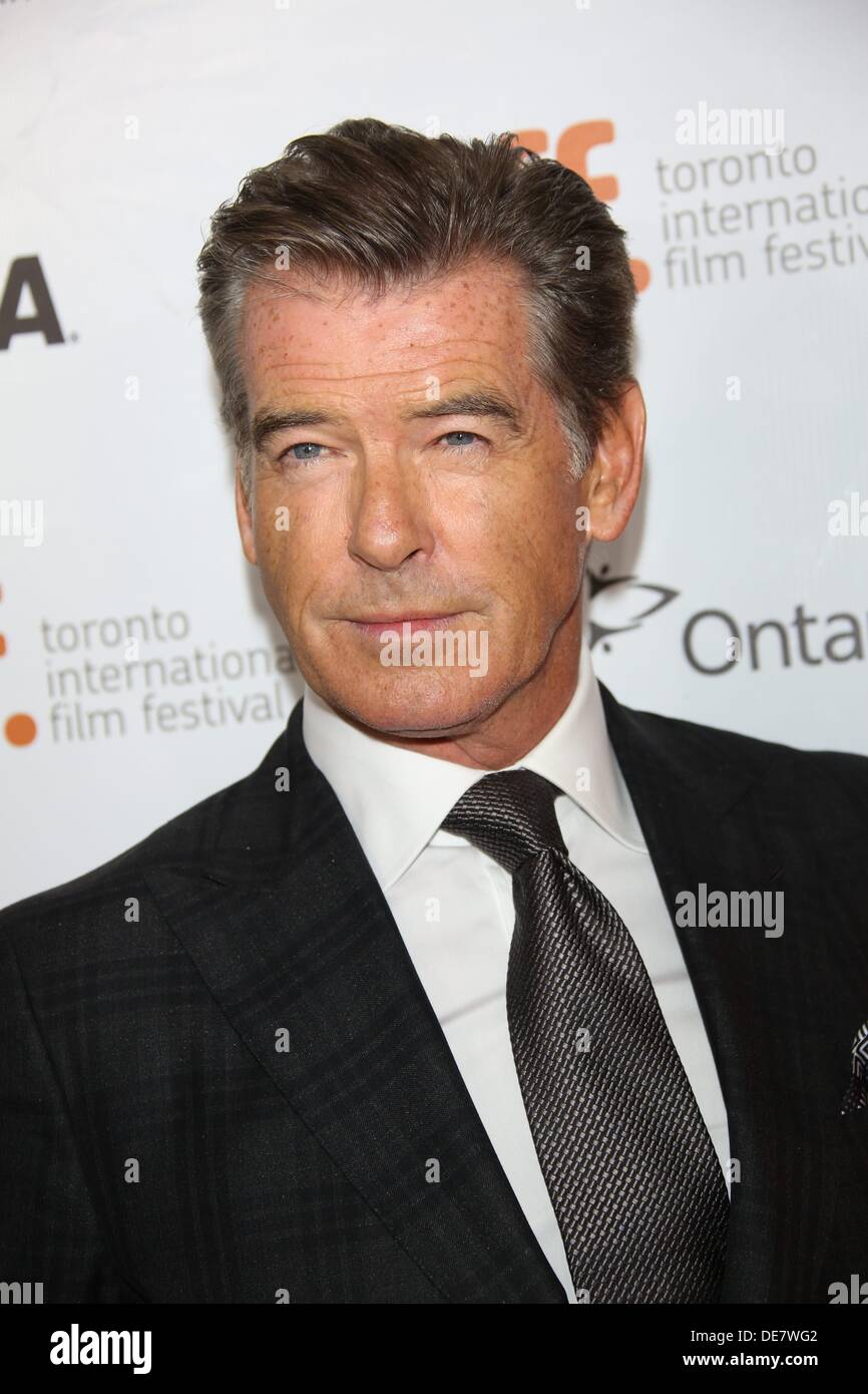 Toronto, Canada. 12th Sep, 2013. Actor Pierce Brosnan attends the ...