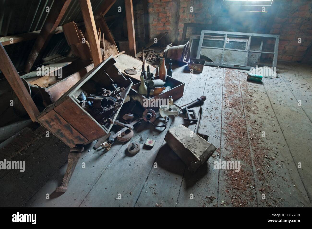 Junk box loft hi-res stock photography and images - Alamy