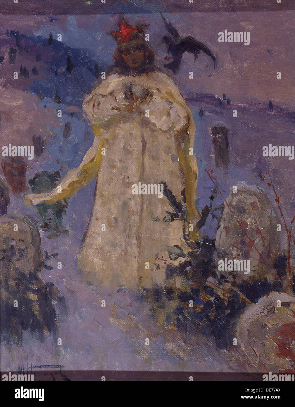 Tsarevna (The Princess), 1887. Artist: Nesterov, Mikhail Vasilyevich ...