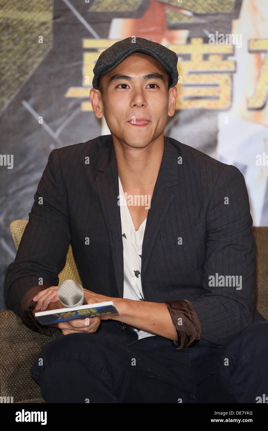 Taipei, Taiwan. 12th Sep, 2013. Actor Eddie Peng attends premiere of ...
