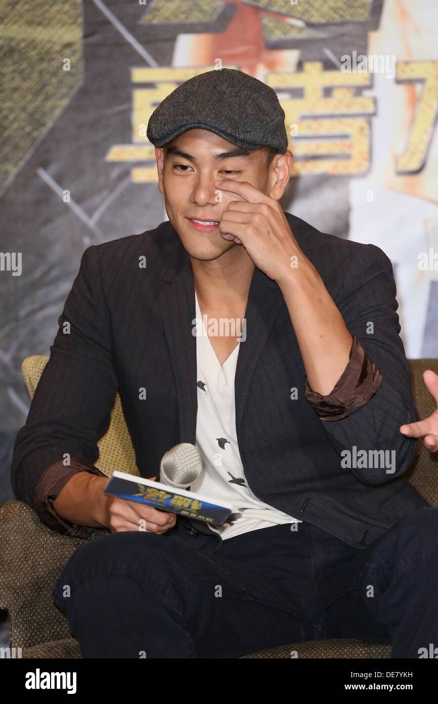 Taipei, Taiwan. 12th Sep, 2013. Actor Eddie Peng attends premiere of ...