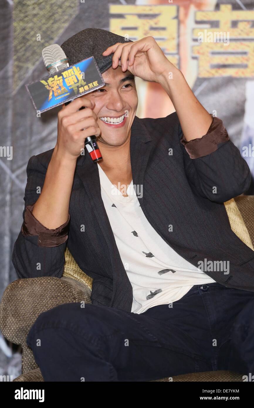 Taipei, Taiwan. 12th Sep, 2013. Actor Eddie Peng attends premiere of ...