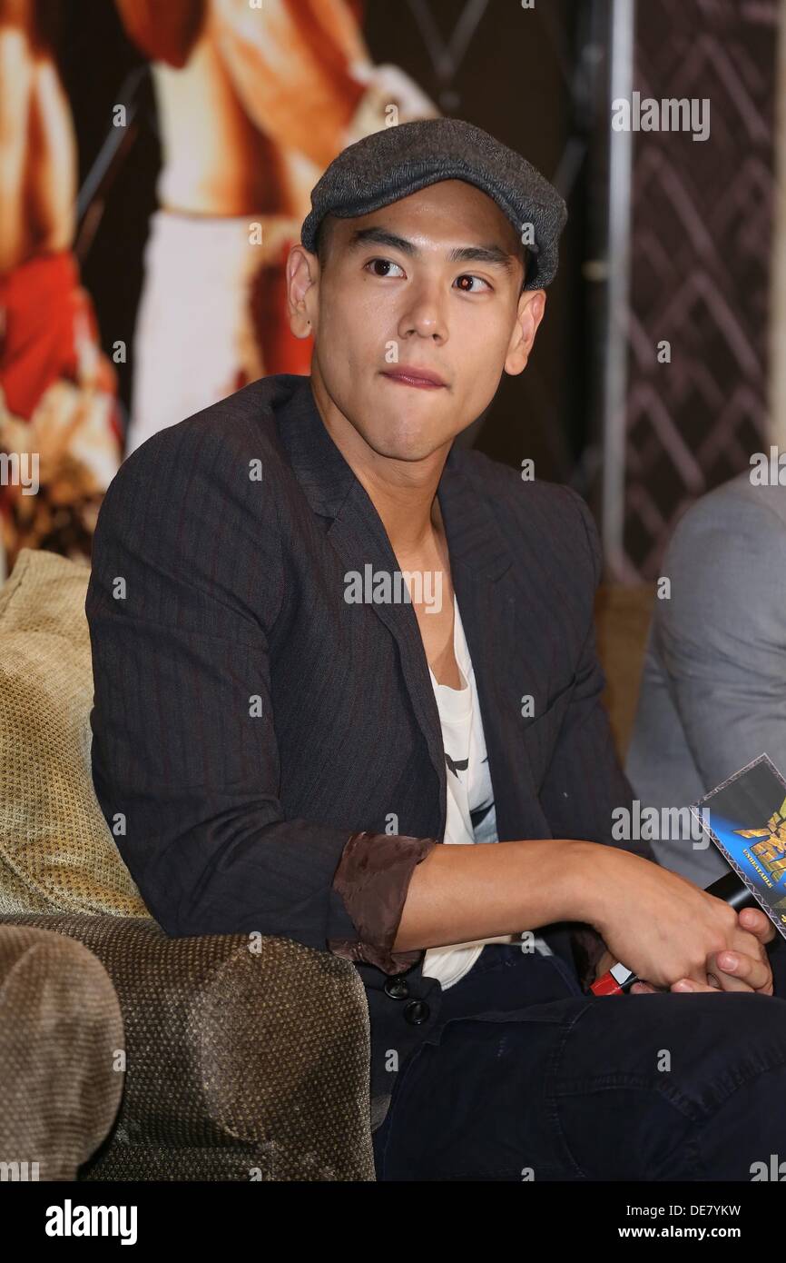 Taipei, Taiwan. 12th Sep, 2013. Actor Eddie Peng attends premiere of ...