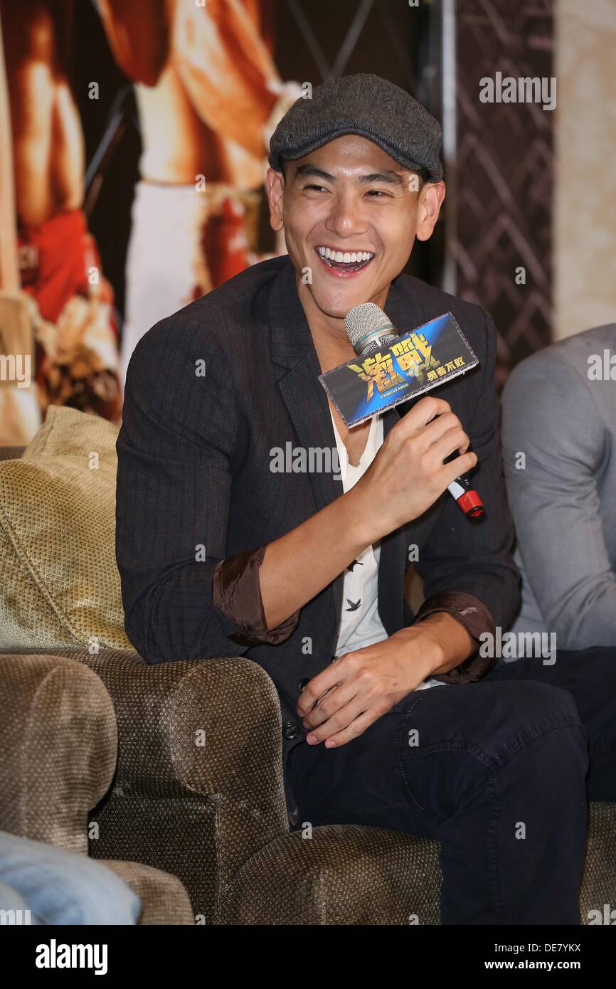 Taipei, Taiwan. 12th Sep, 2013. Actor Eddie Peng attends premiere of ...