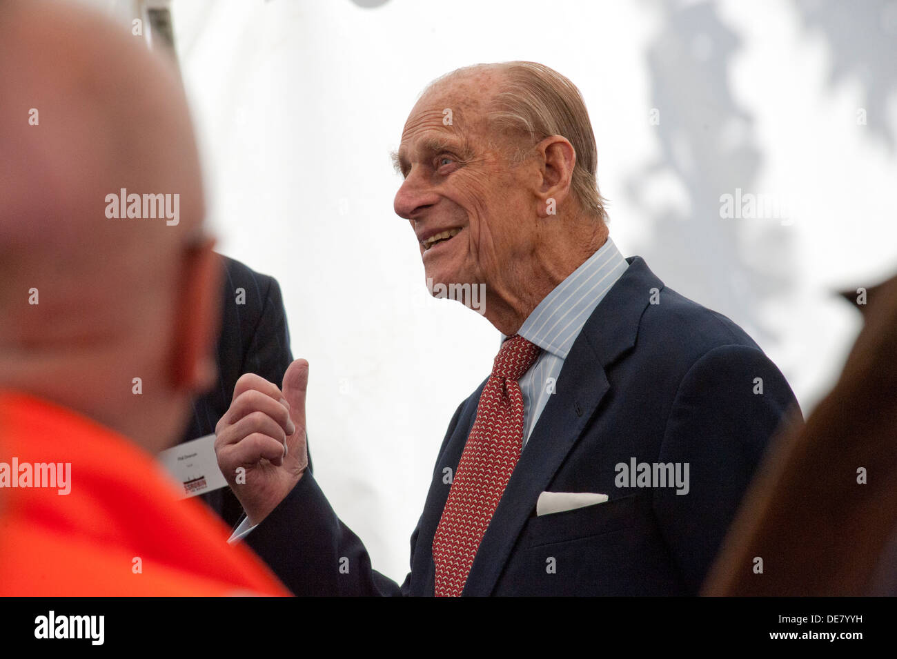 HRH Prince Philip, Duke of Edinburgh,93, visits SS Robin the worlds ...