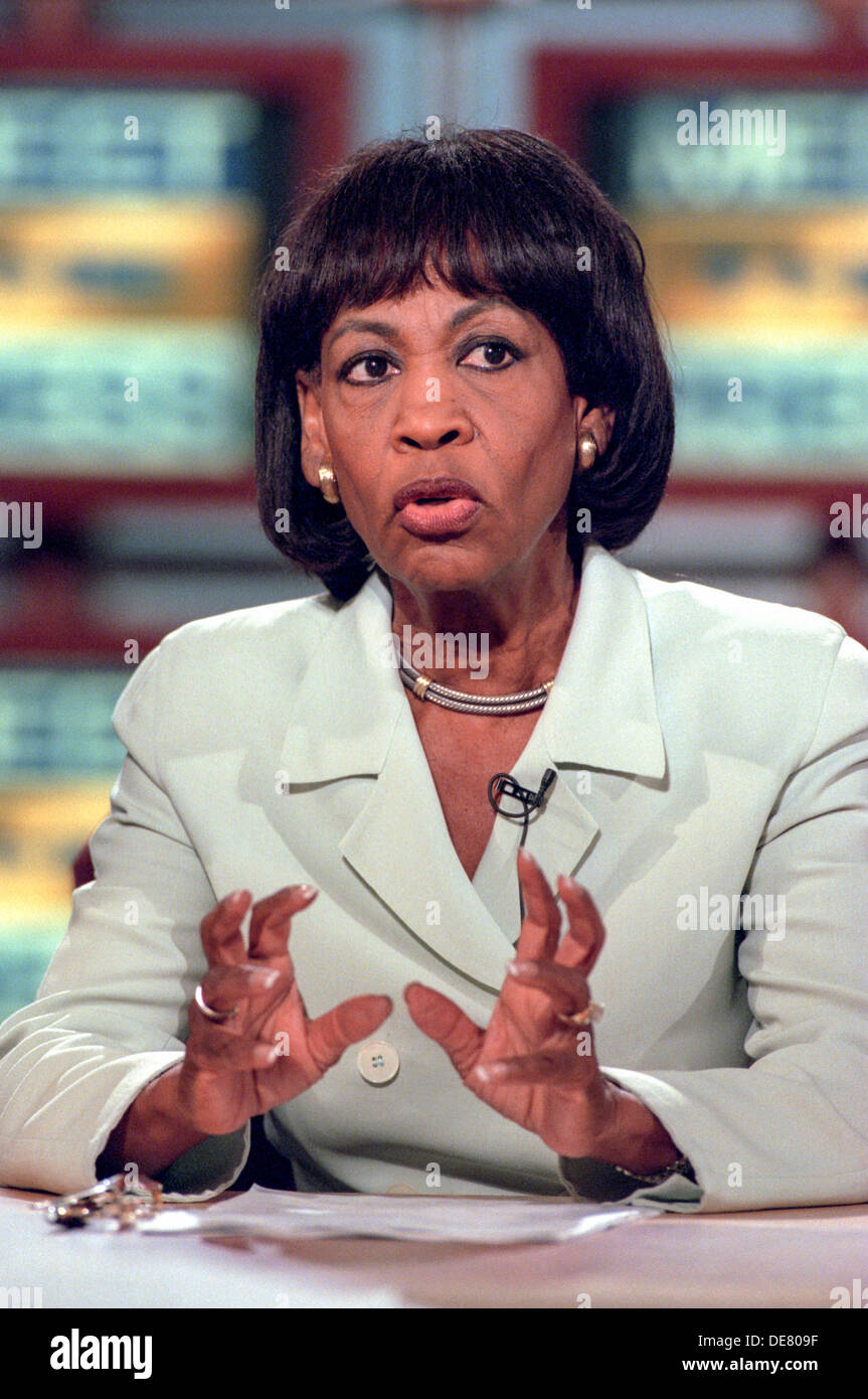 Maxine waters portrait hi-res stock photography and images - Alamy