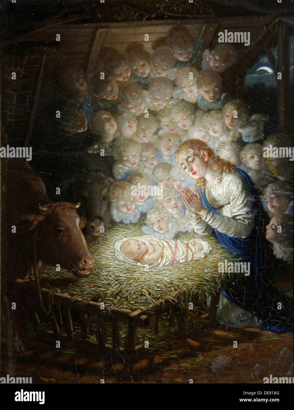 The Nativity of Christ (The Holy Night)' Stock Photo - Alamy