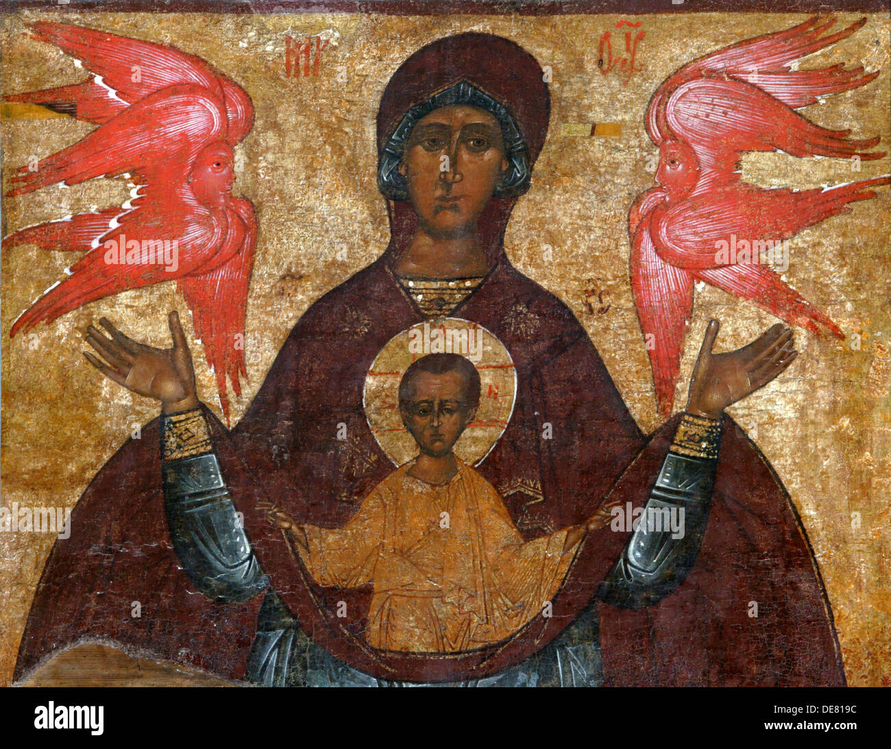 Our Lady of the Sign, 16th century Stock Photo - Alamy