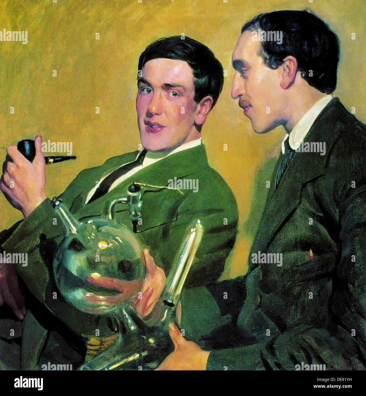 The physicists Pyotr Kapitsa (1894-1984) and Nikolay Semyonov (1896 ...