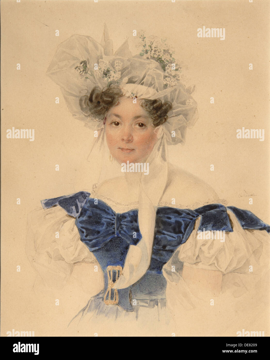 Portrait of Countess Varvara Sergeyevna Golitsyna (1794-1875), née ...