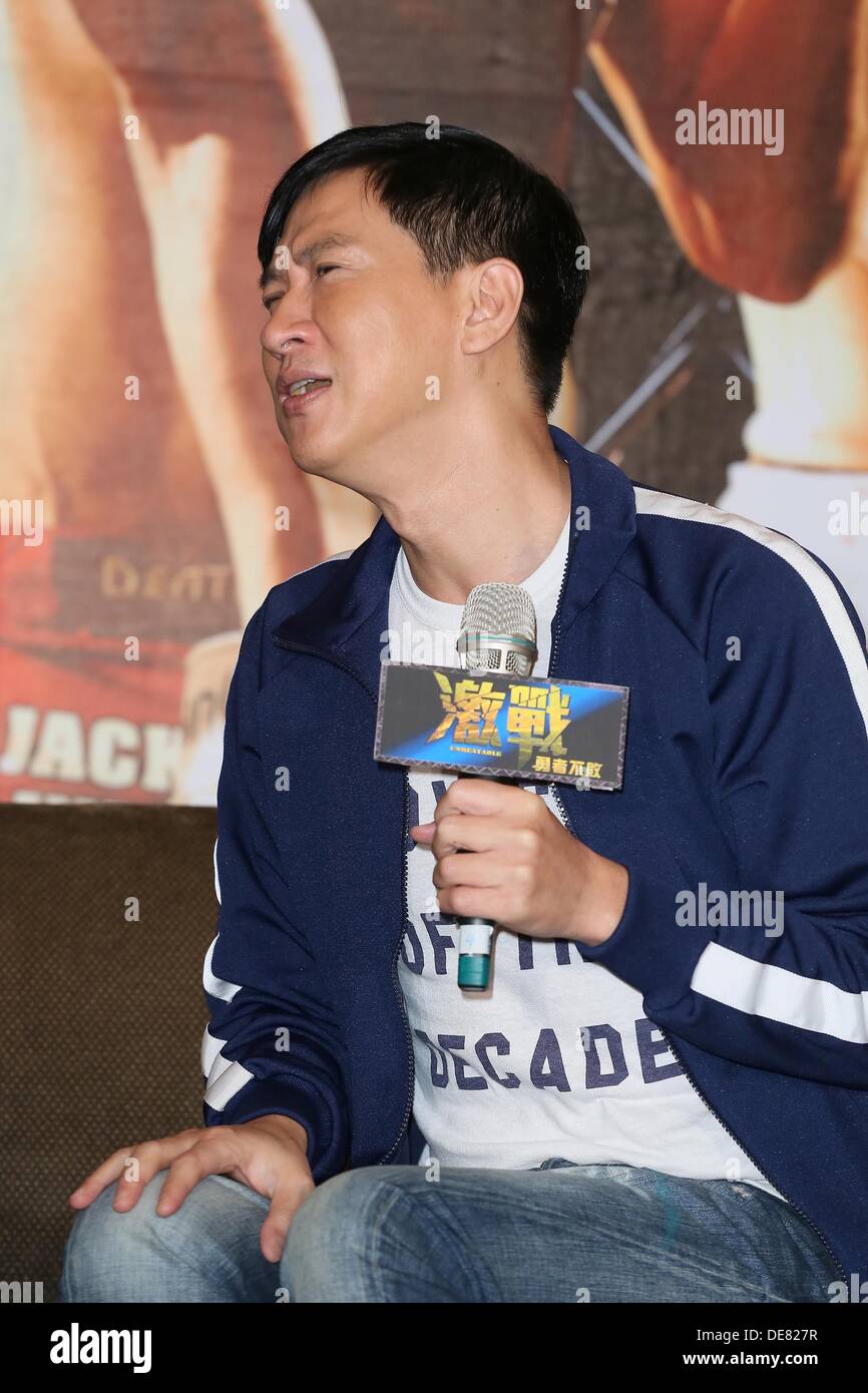 Taipei, Taiwan. 12th Sep, 2013. Actor Nick Cheung attends premiere of film Unbeatable in Taipei ...