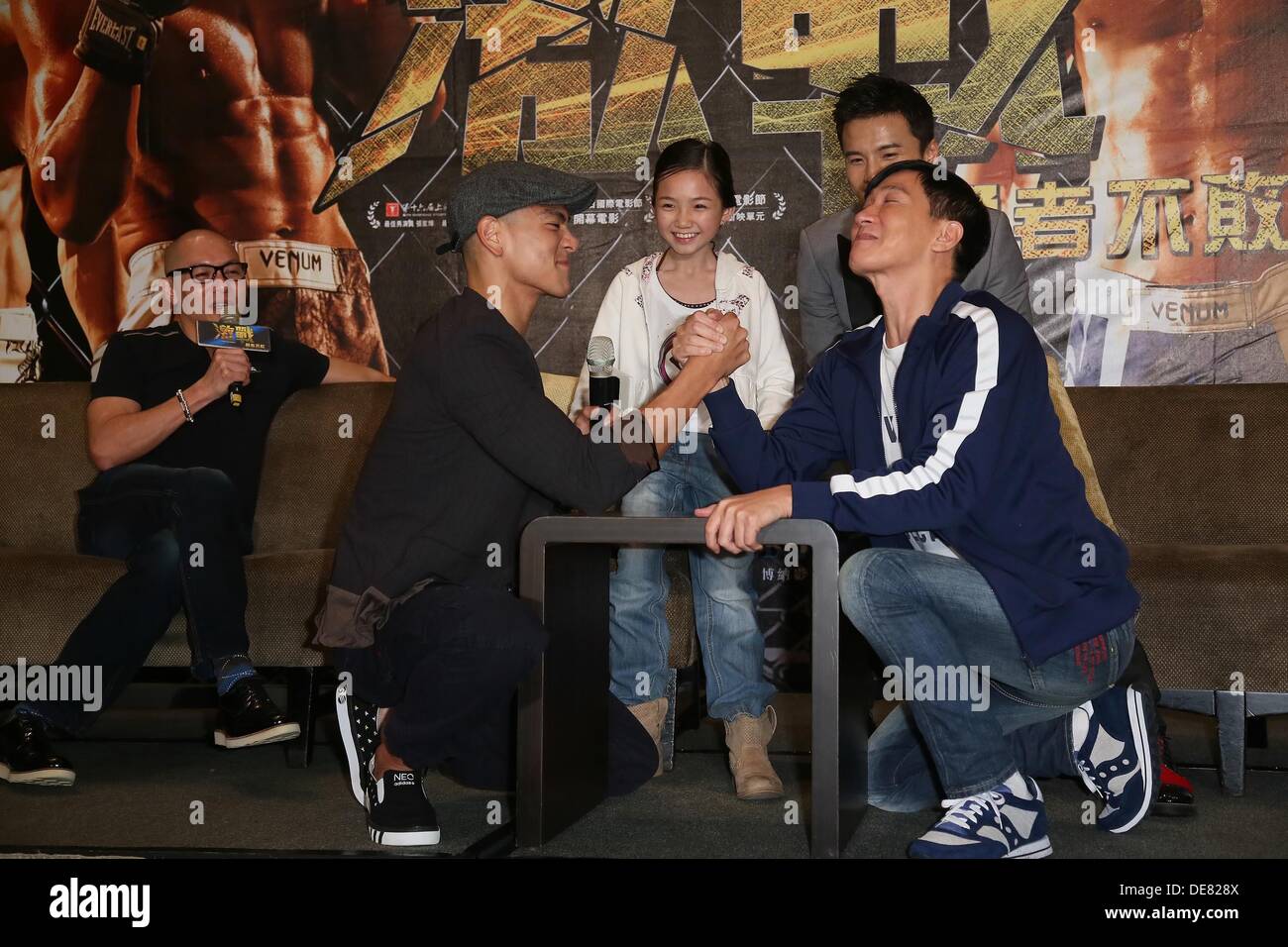 Taipei, Taiwan. 12th Sep, 2013. Actor Nick Cheung and Eddie Peng attend ...
