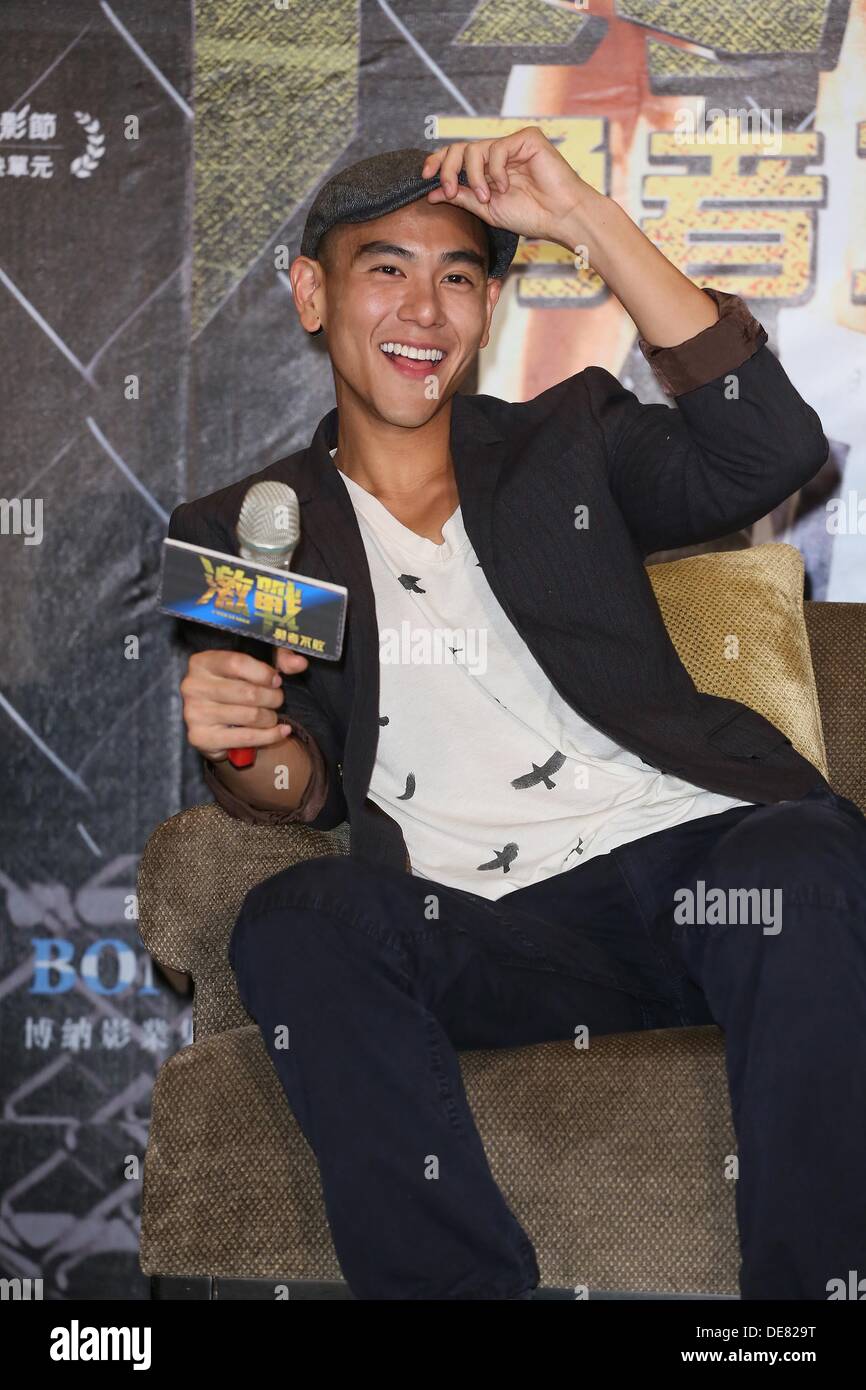 Taipei, Taiwan. 12th Sep, 2013. Actor Eddie Peng attends premiere of ...