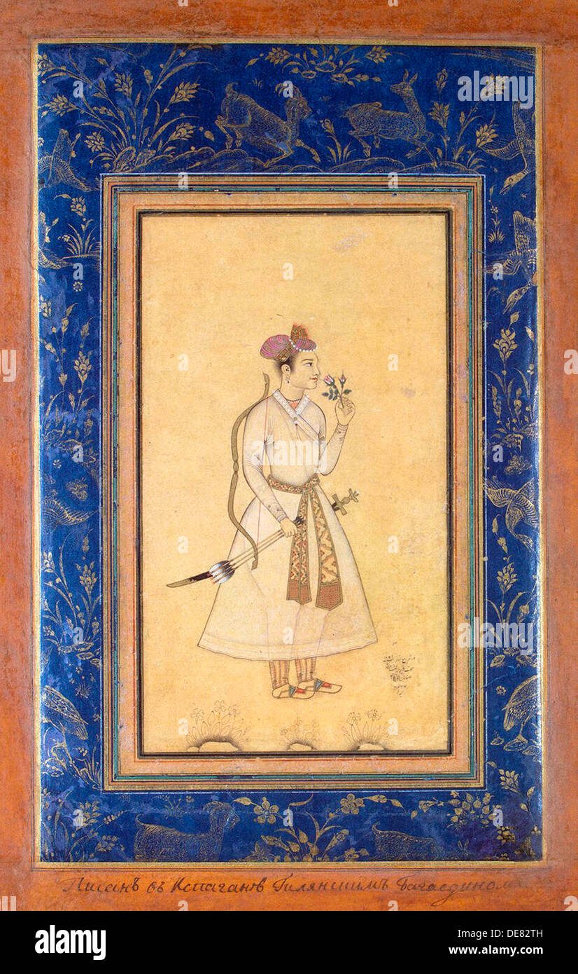 Portrait of an Indian Prince, 1651 Stock Photo - Alamy