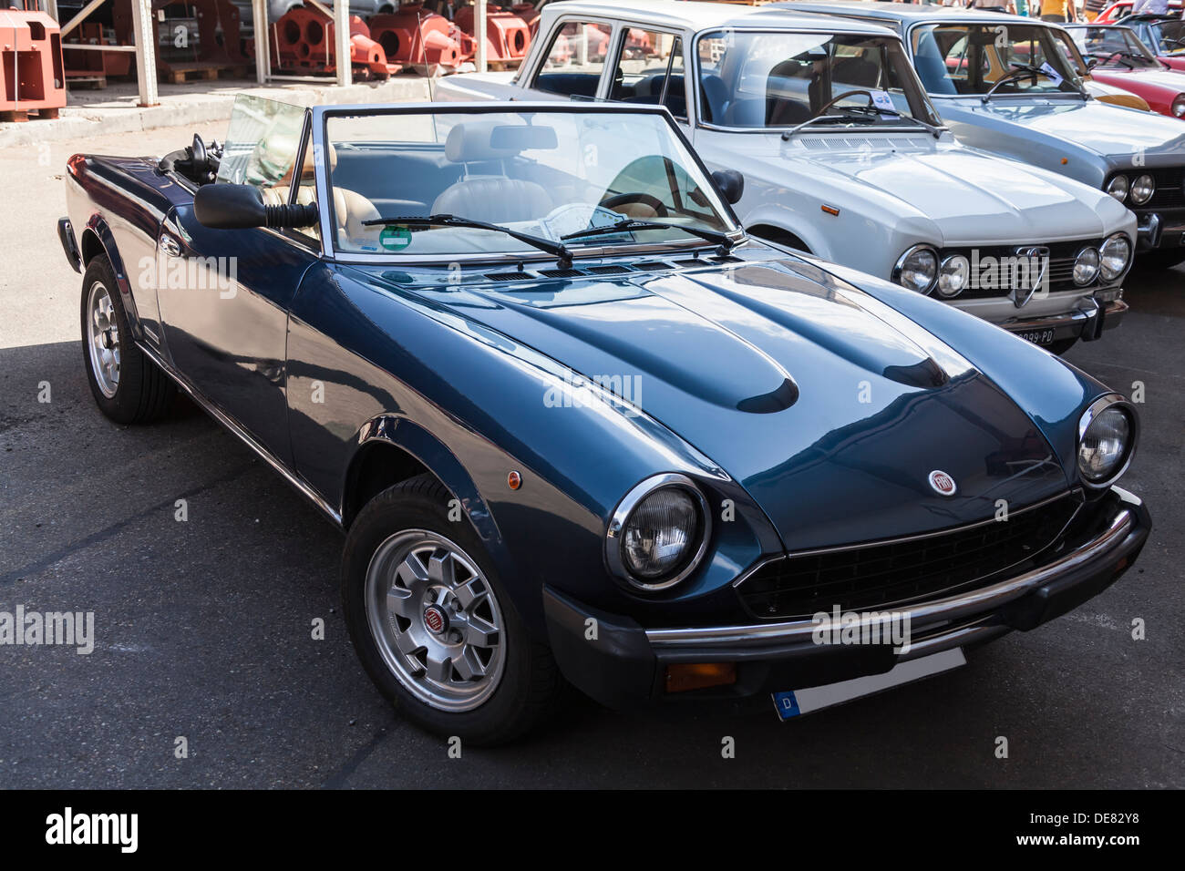 Germany, Bavaria, Oldtimer Fiat Spider Stock Photo - Alamy
