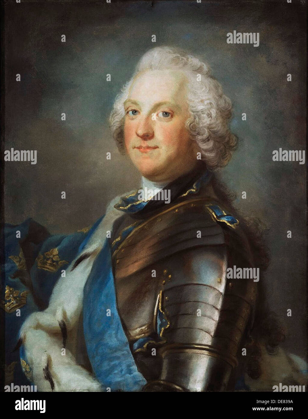 Portrait of Adolph Frederick', (1710-1771), King of Sweden, between ...