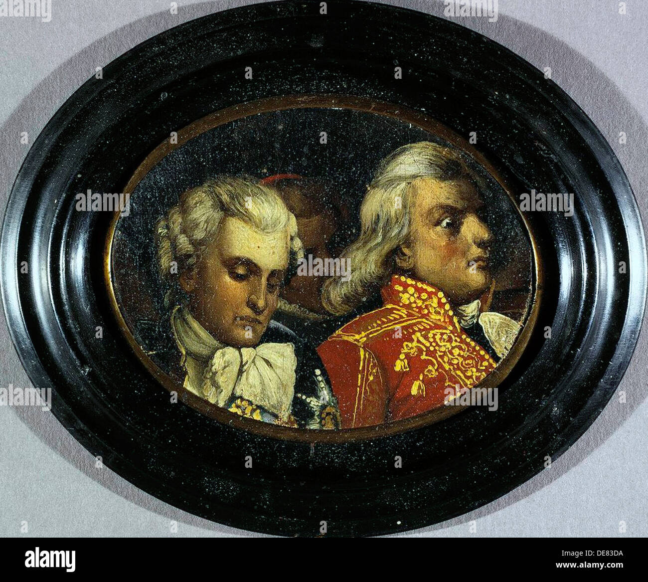 Portrait of Stanislaw Szczesny Potocki and Adam Poninski', second half ...