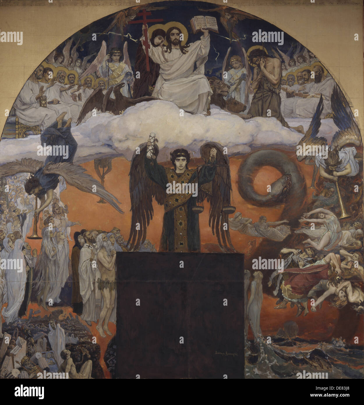 The Last Judgment, 1885-1896. Artist: Vasnetsov, Viktor Mikhaylovich (1848-1926 Stock Photo - Alamy