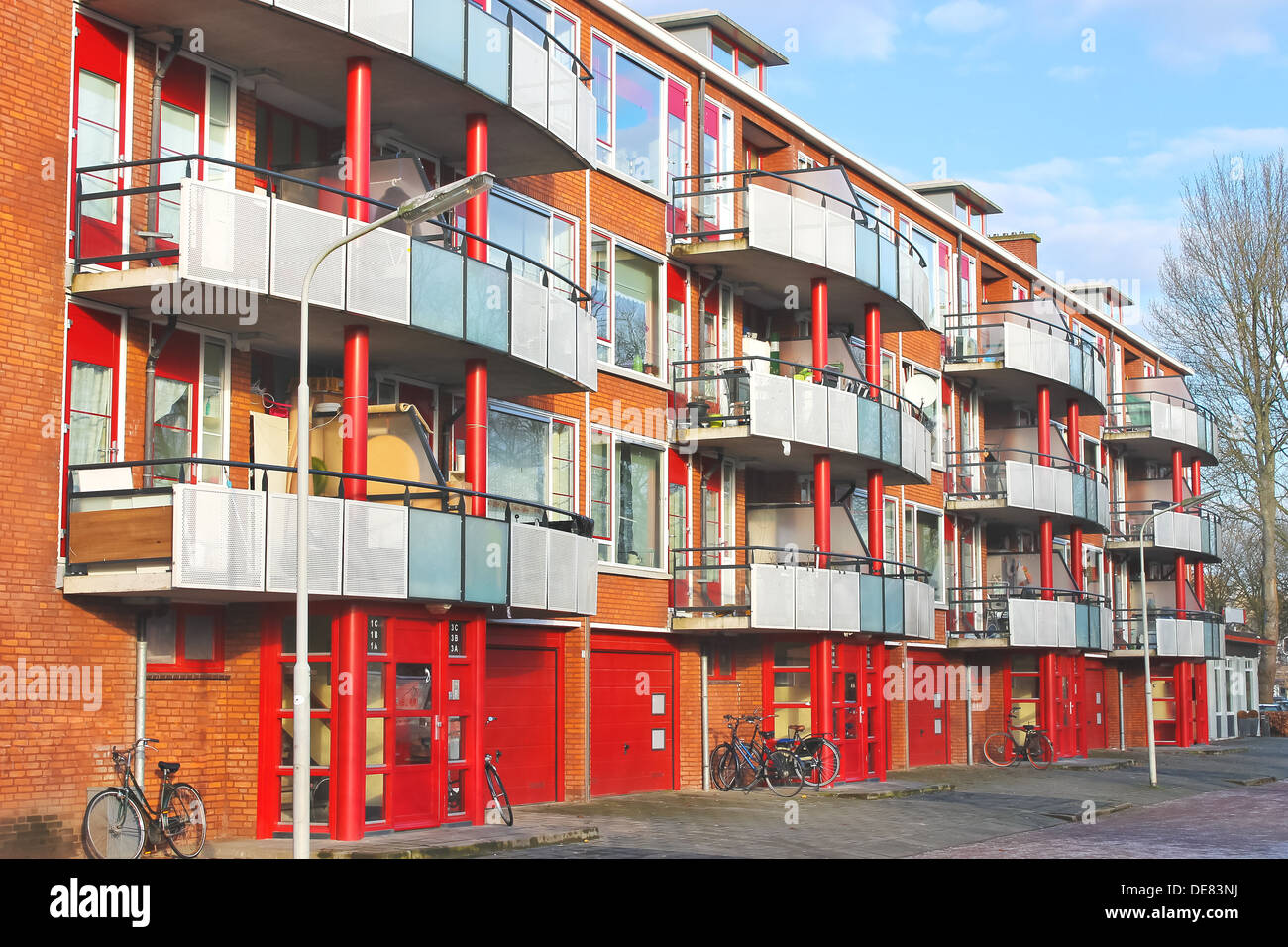 Contemporary Dutch residential building. Netherlands Stock Photo - Alamy
