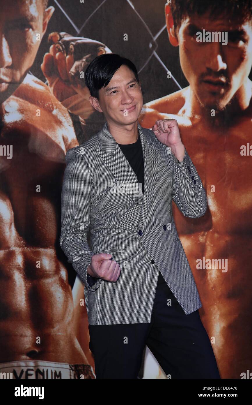 Taipei, China. 12th Sep, 2013. Actor Nick Cheung attends press conference of film Unbeatable in ...