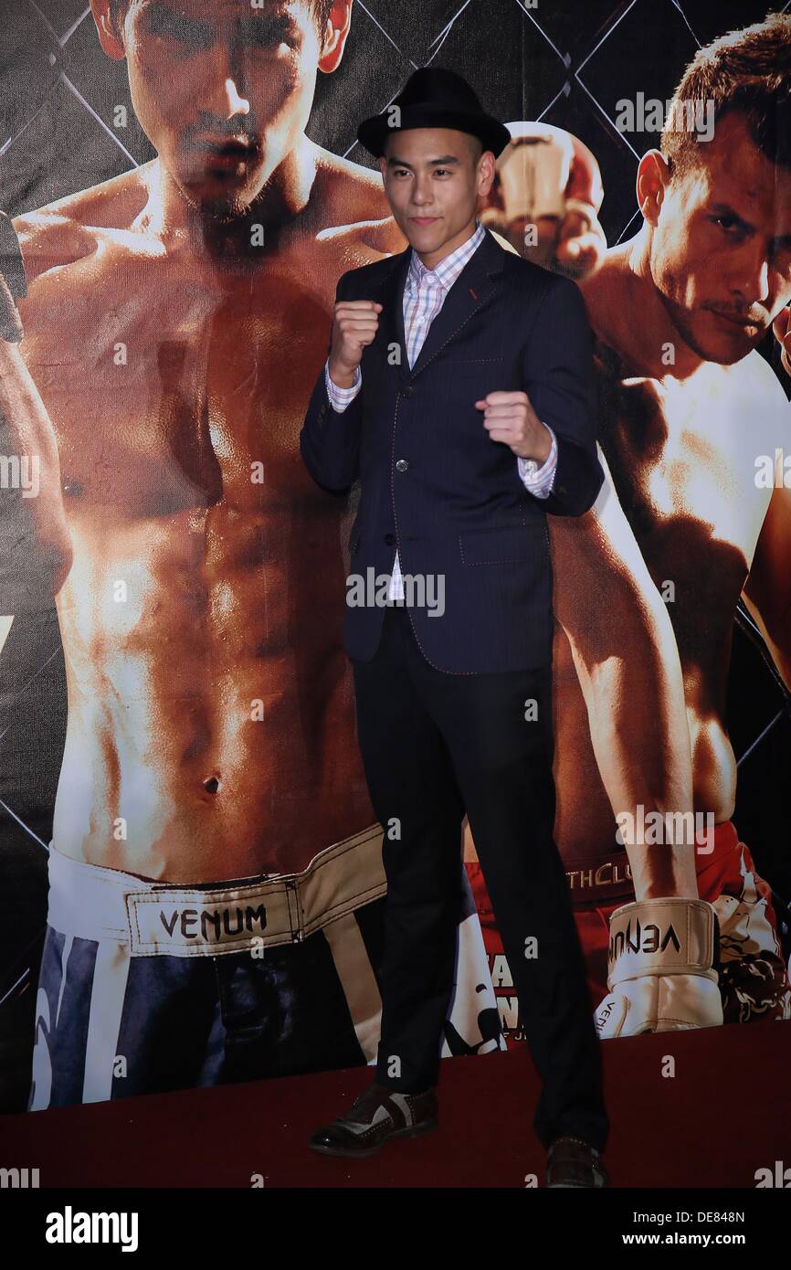 Taipei, China. 12th Sep, 2013. Actor Eddie Peng attends press ...