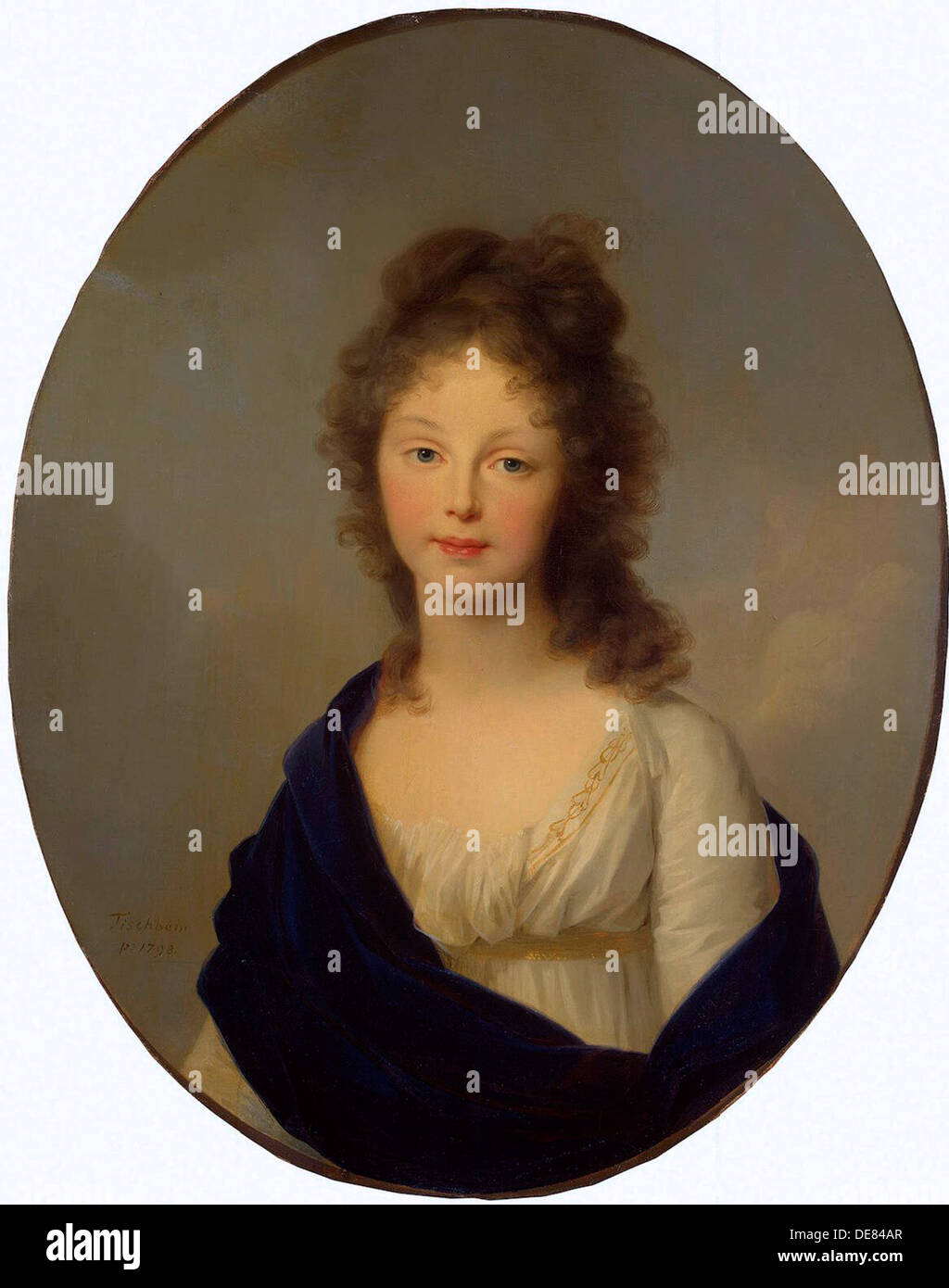 Portrait of Queen Louise of Prussia', (1776-1810), 1798 Stock Photo - Alamy
