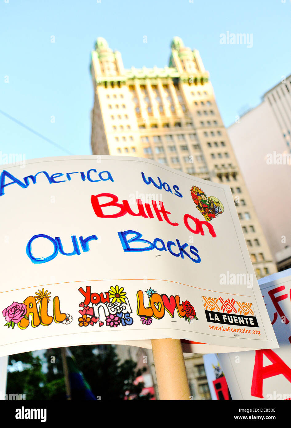 May Day 2013, International Worker’s Day, New York City, Union Square ...