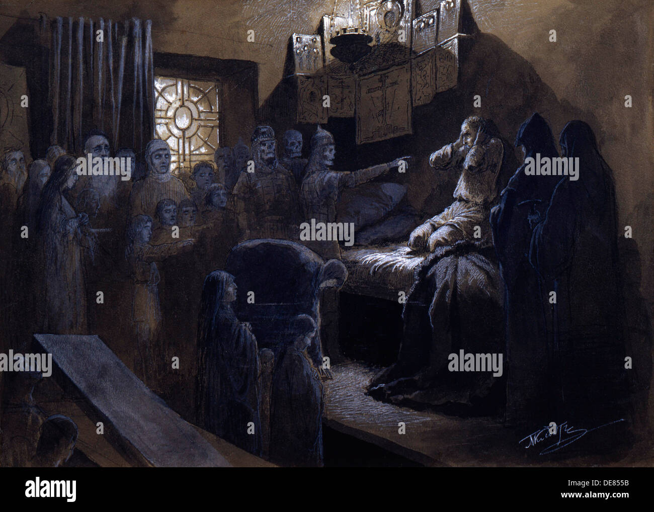 'Ivan the Terrible and the Ghosts of His Victims', 19th or early 20th ...