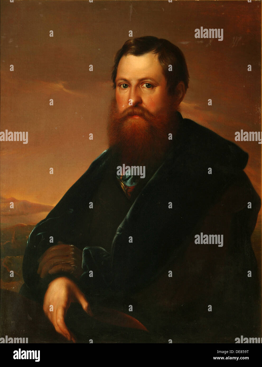 Portrait of the Merchant Pyotr Semyonovich Sapozhnikov. Artist ...