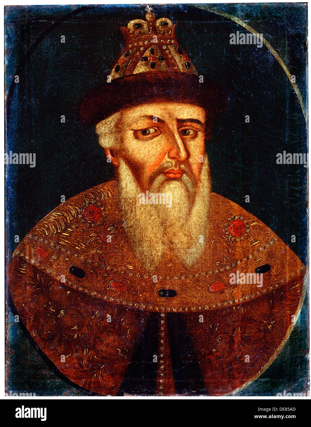 'Portrait of Tsar Ivan IV the Terrible', early 18th century. Artist ...