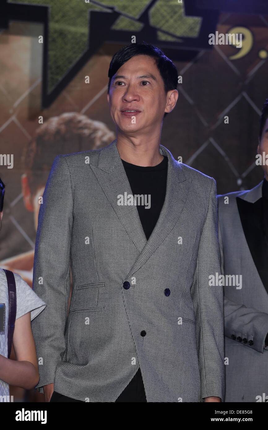 Taipei, China. 12th Sep, 2013. Actor Nick Cheung attends press conference of film Unbeatable in ...
