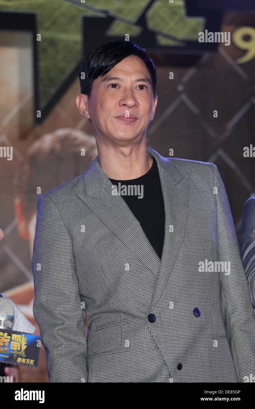 Taipei, China. 12th Sep, 2013. Actor Nick Cheung attends press ...