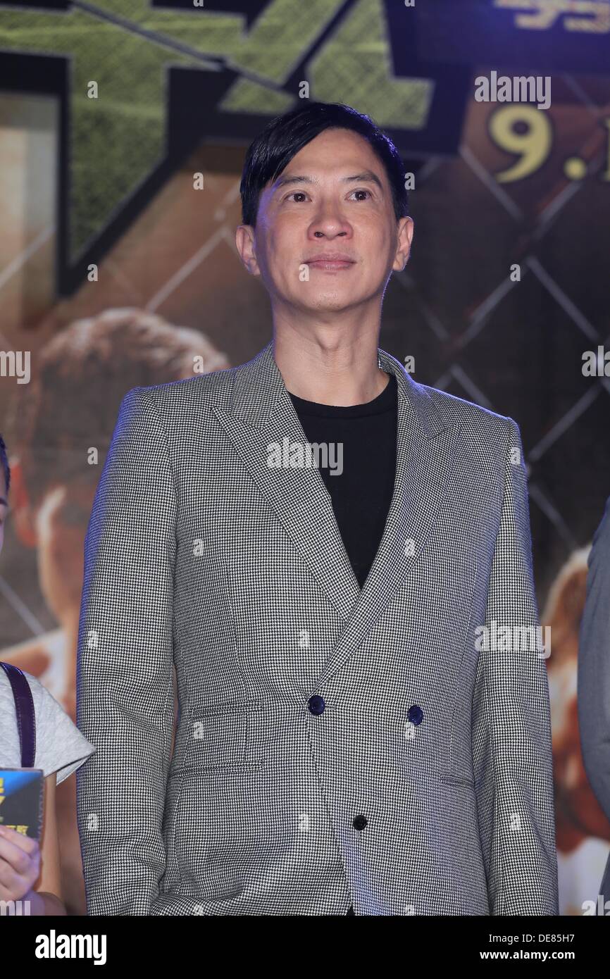 Taipei, China. 12th Sep, 2013. Actor Nick Cheung attends press ...