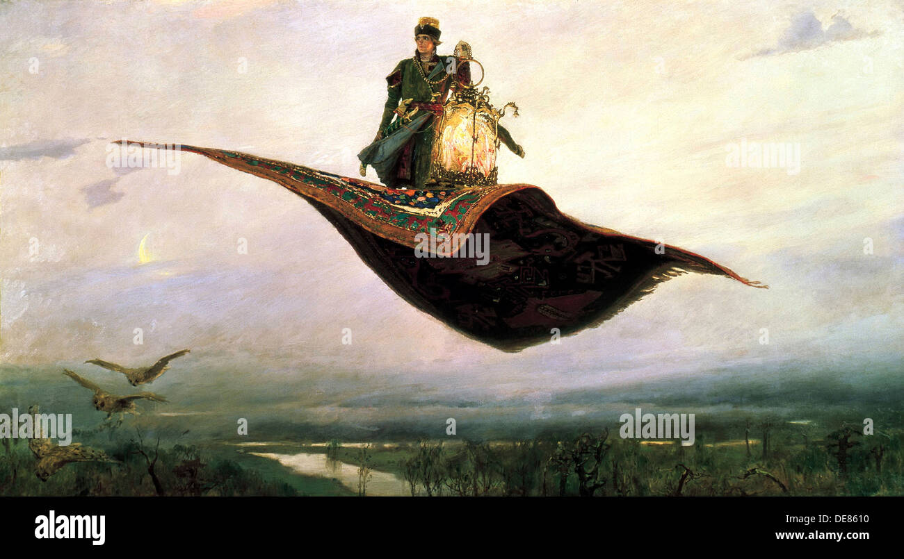Riding a flying carpet hi-res stock photography and images - Alamy