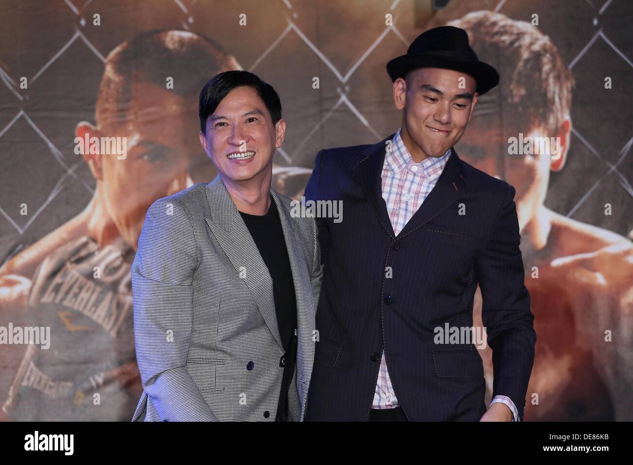 Taipei, China. 12th Sep, 2013. Actor Nick Cheung and Eddie Peng attend ...