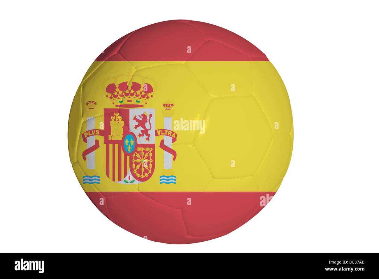 Spanish football flag hi-res stock photography and images - Alamy