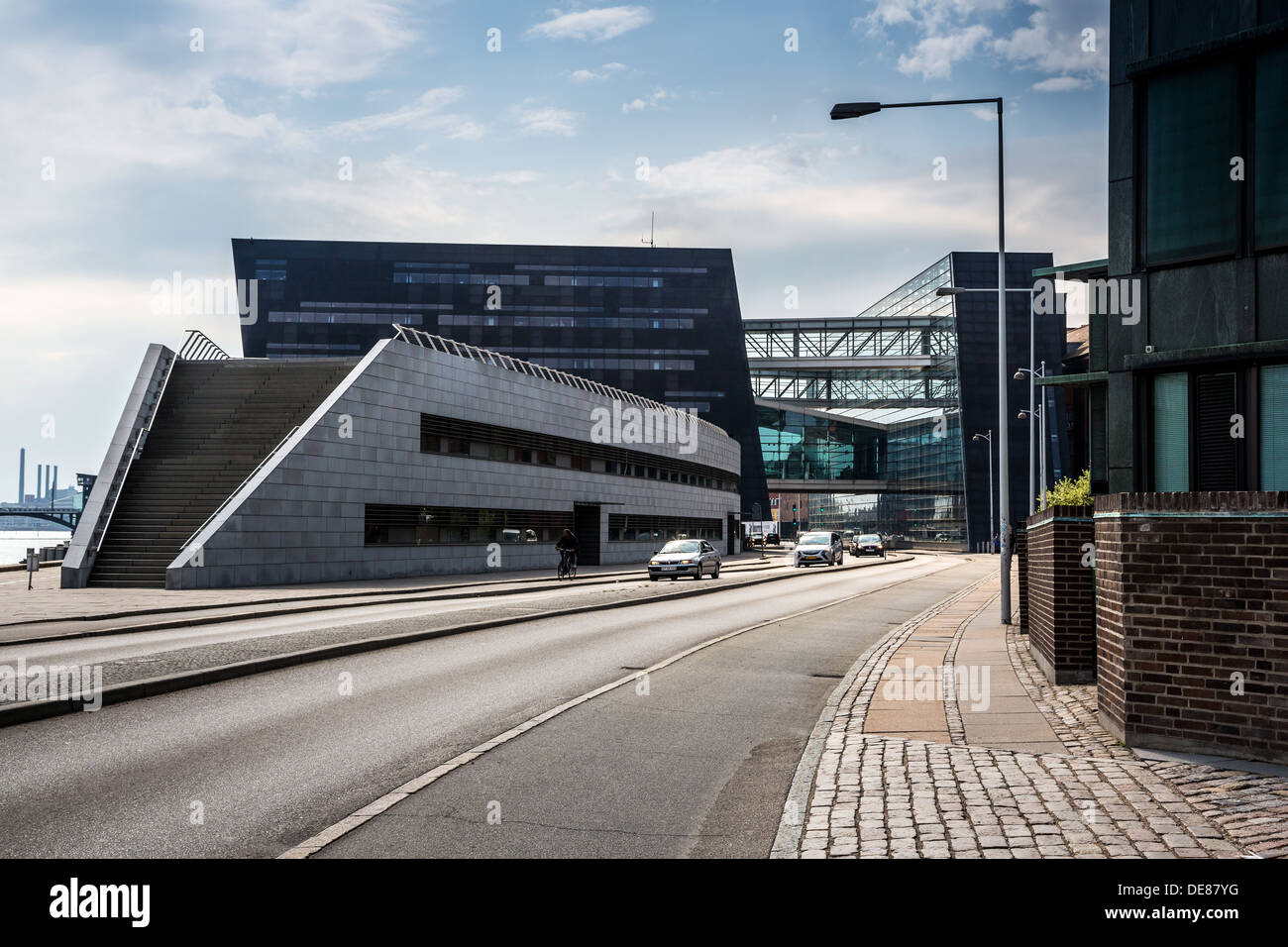 Copenhagen, Denmark, the Danish Royal Library Stock Photo - Alamy
