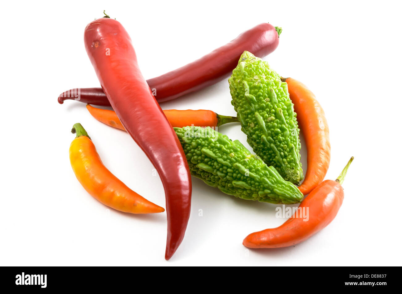 Four bitter gourd hi-res stock photography and images - Alamy