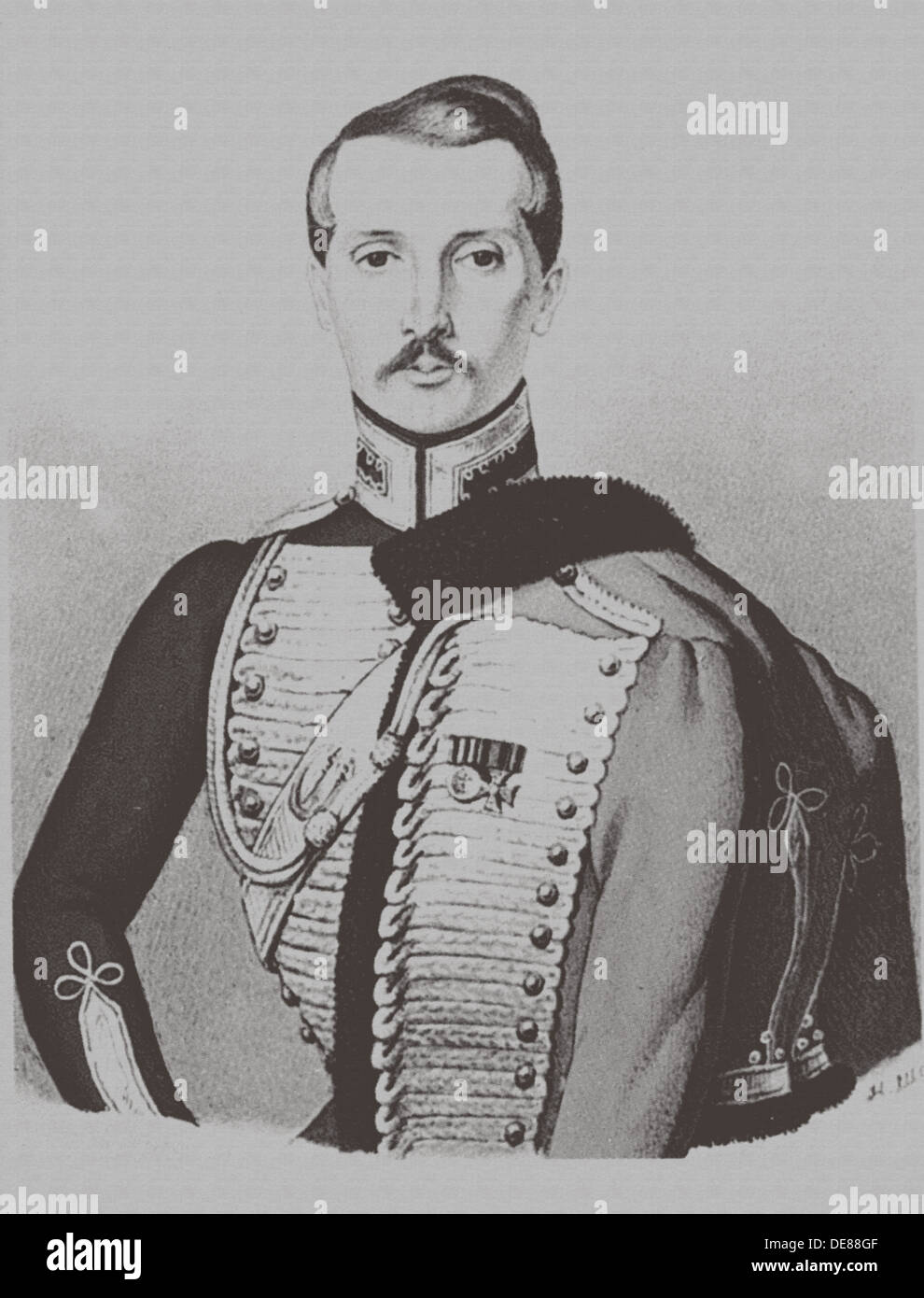 Portrait of Alexey Nikolayevich Wulf (1805-1881), 1830s. Artist ...