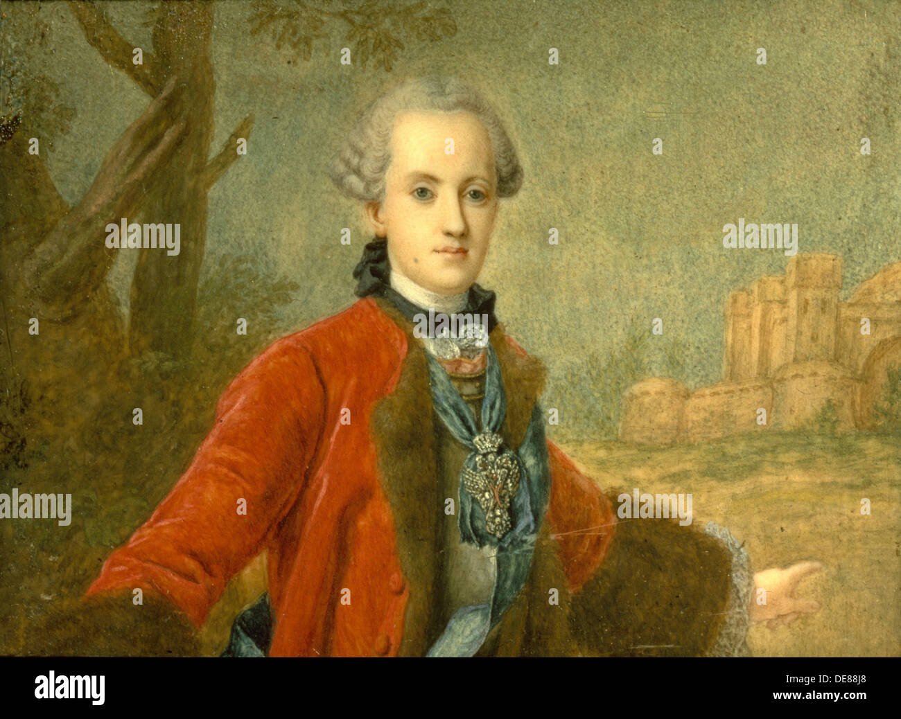 Portrait of Count Kirill Razumovsky (1728-1803), the last Hetman of ...