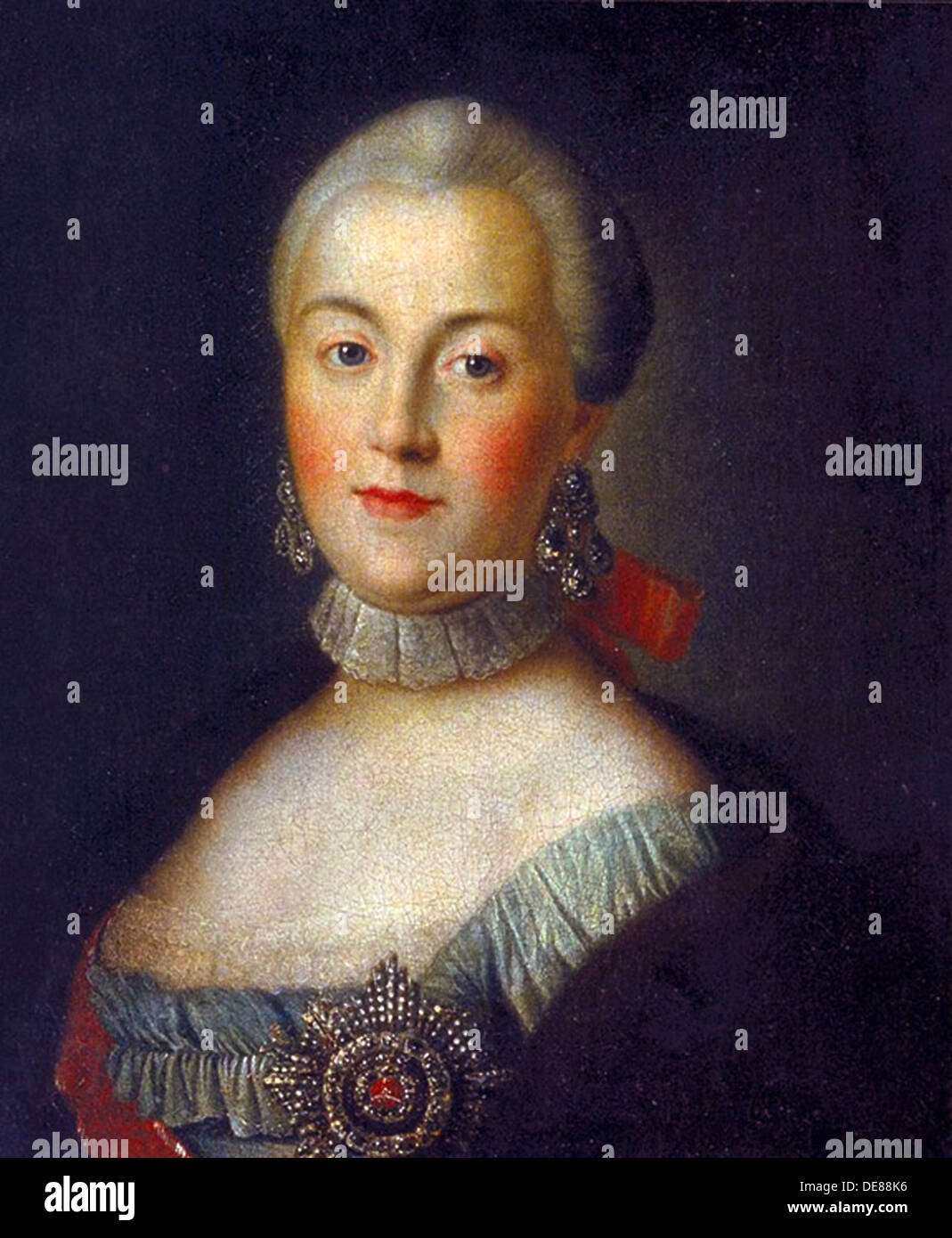 Catherine the great portrait duchess hi-res stock photography and ...
