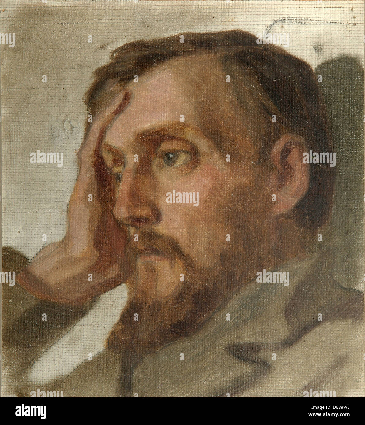 Portrait of the Literary critic and Philosopher Vissarion G. Belinsky ...