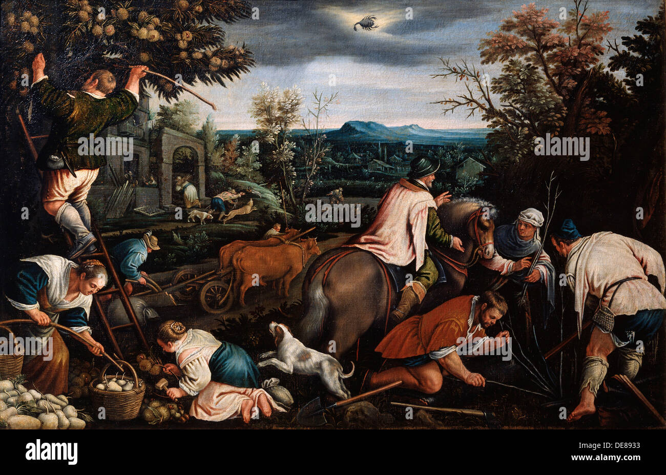 17th century farming horse hi-res stock photography and images - Alamy