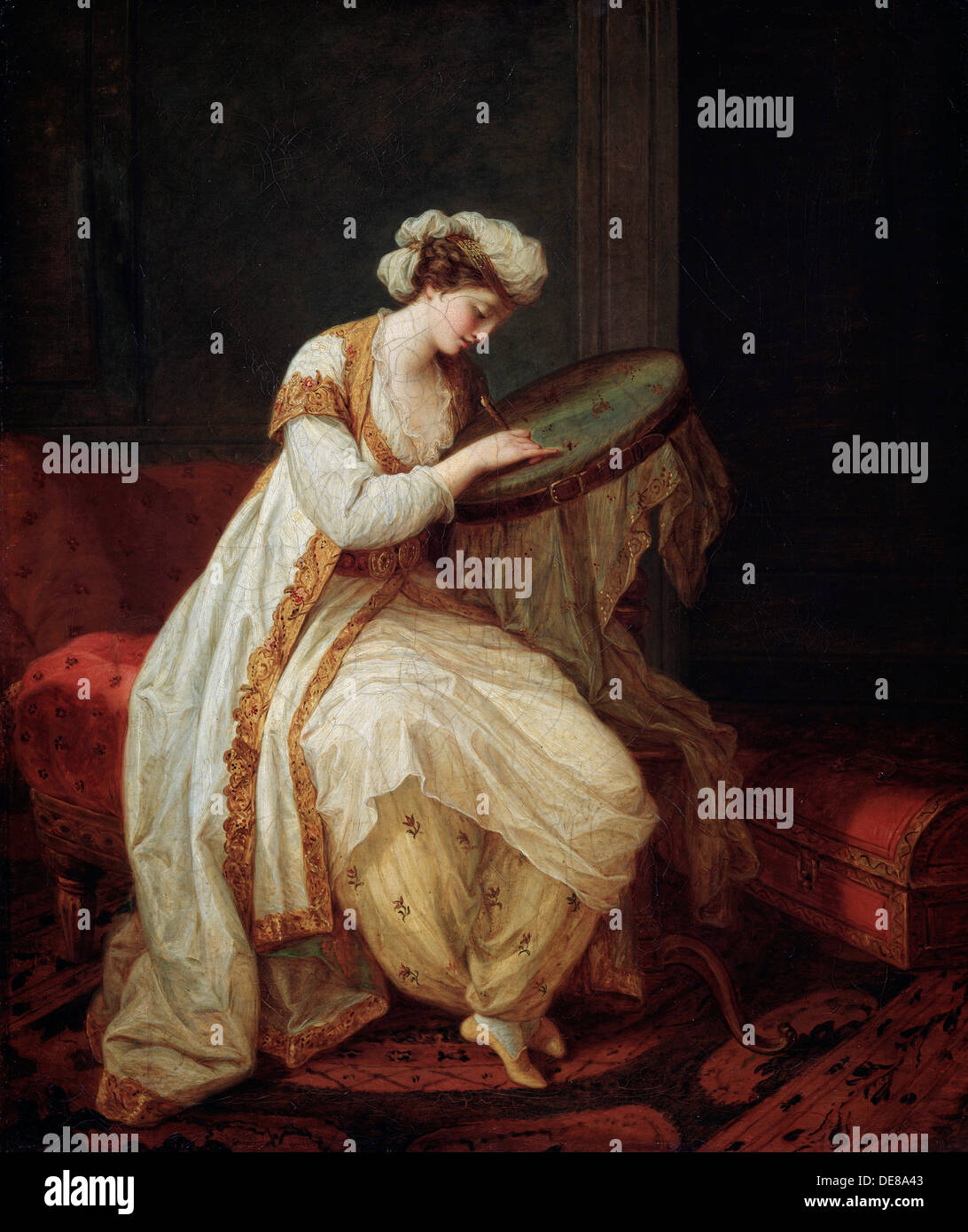 'A Turkish Woman', 1773. Artist: Angelica Kauffman Stock Photo - Alamy