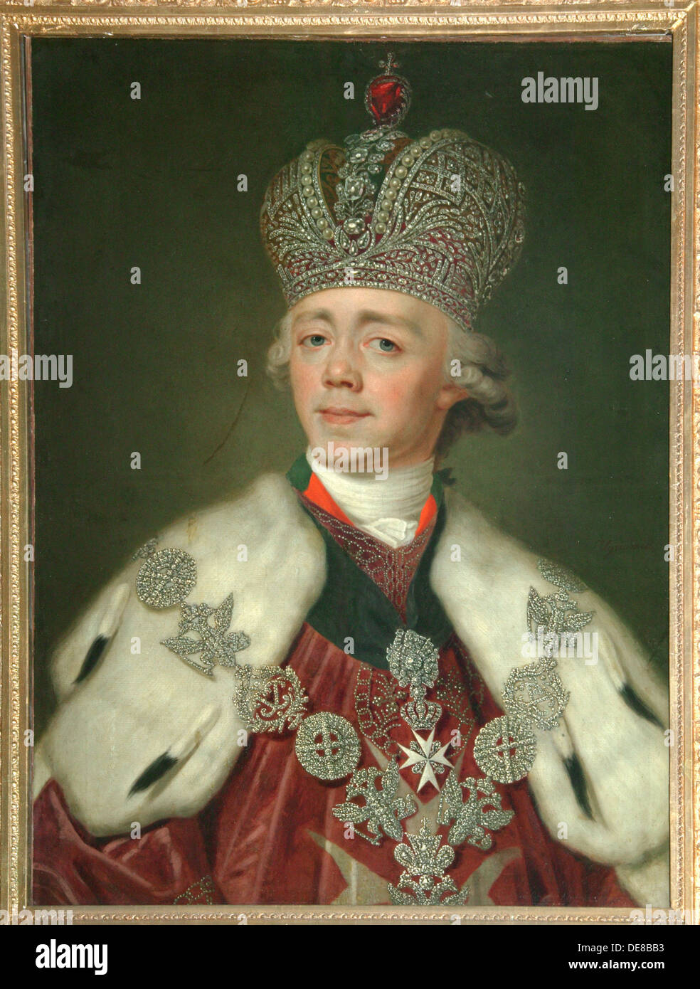 Portrait of the Emperor Paul I of Russia (1754-1801), 1799-1800. Artist ...