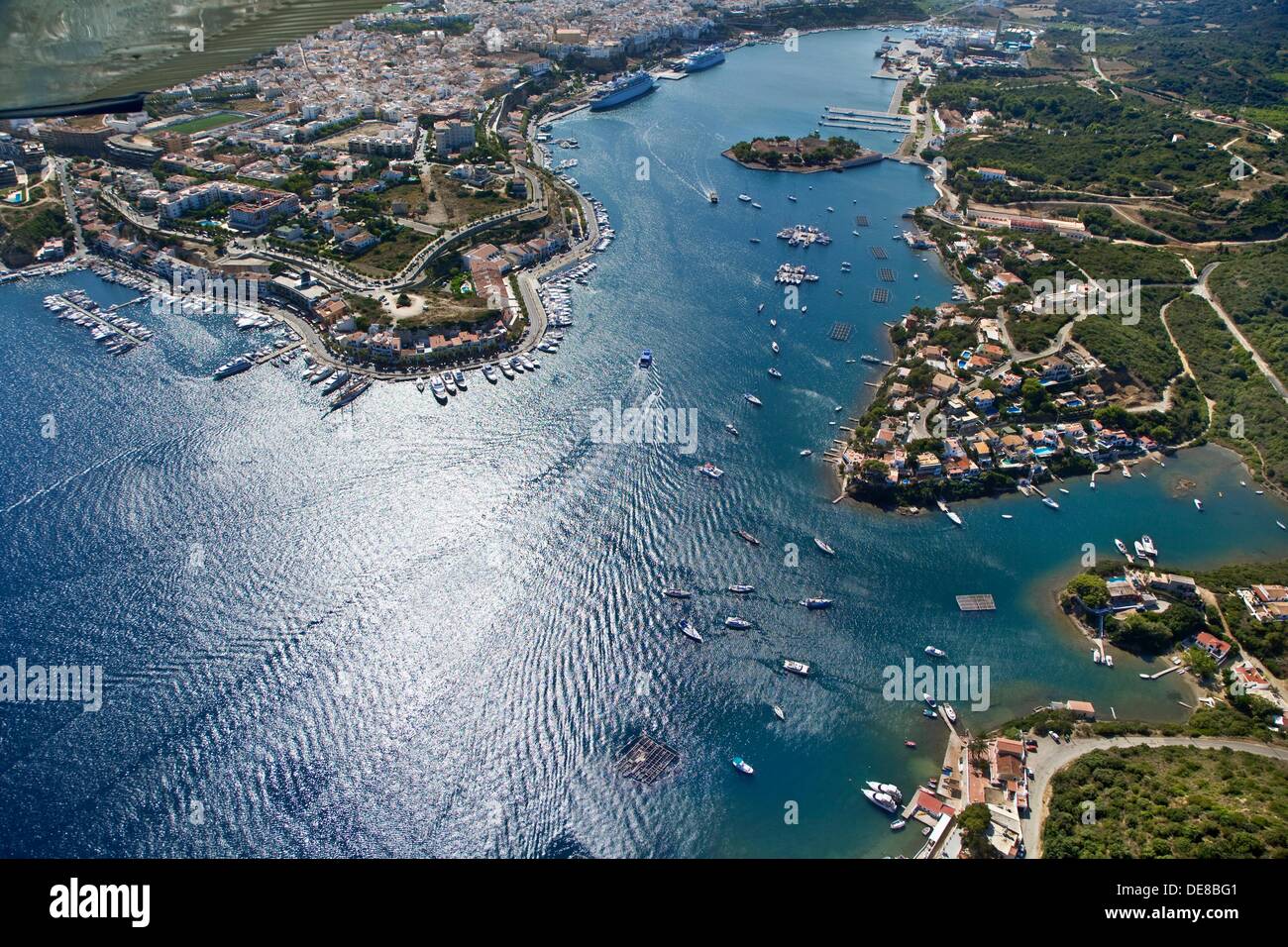 Aerial view mahon hi-res stock photography and images - Alamy