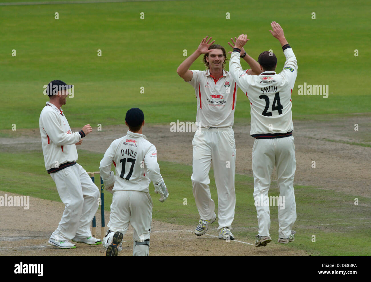 Emirates Old Trafford, Manchester, UK. 13th Sep, 2013. Oliver Newby ...