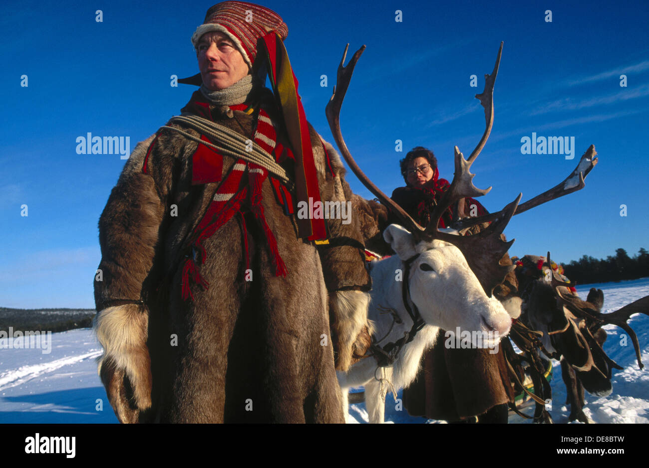 Lapp people finland hi-res stock photography and images - Alamy