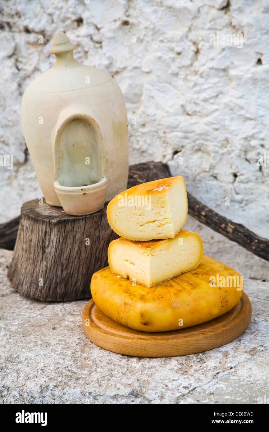 Minorca mahon cheese hi-res stock photography and images - Alamy