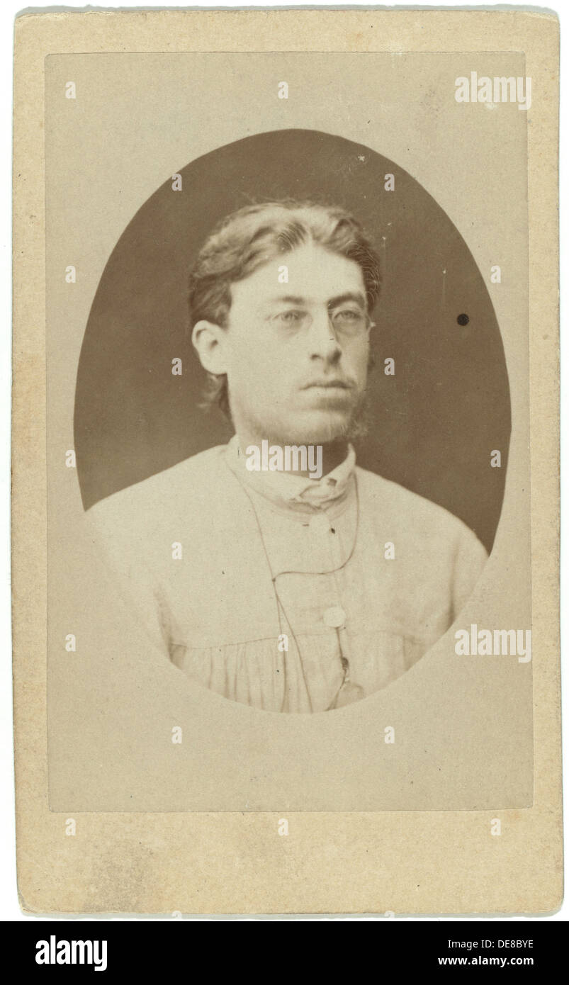 Portrait of the Ethnograph Nikolay Alekseyevich Vitashevsky (1857-1918 ...